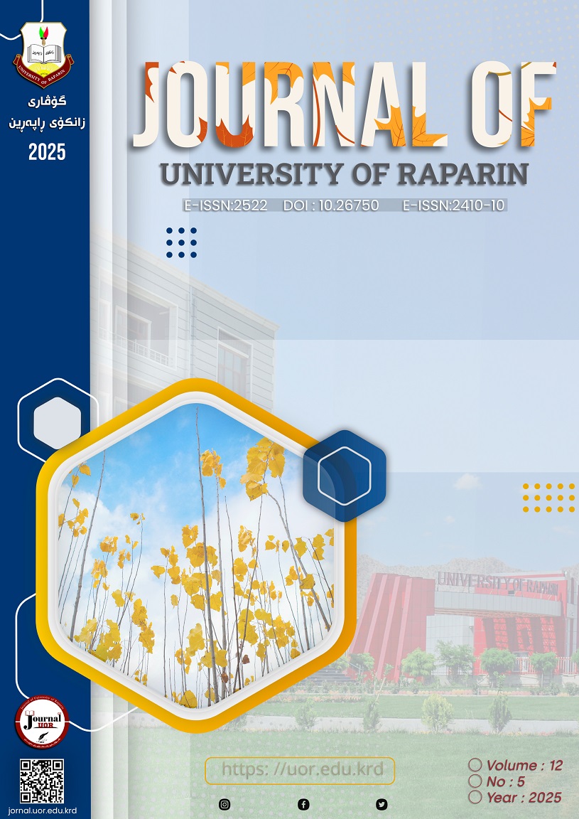 Raparin Journal of Humanities (RJH) of the University of Raparin